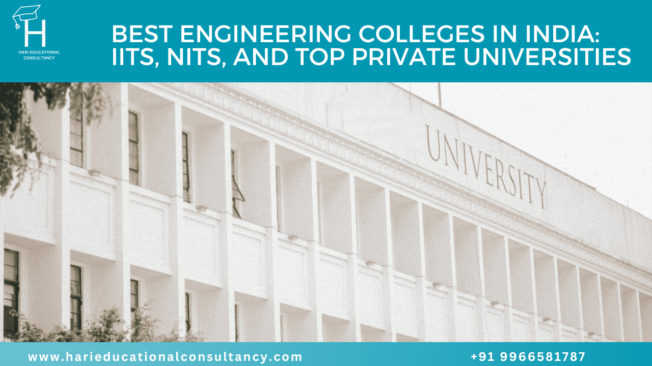 Best Engineering Colleges in India: IITs, NITs, and Top Private Universities - Hari Educational ...