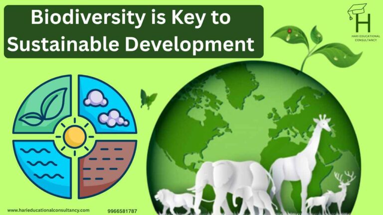 Why Biodiversity is Key to Sustainable Development - Hari Educational ...