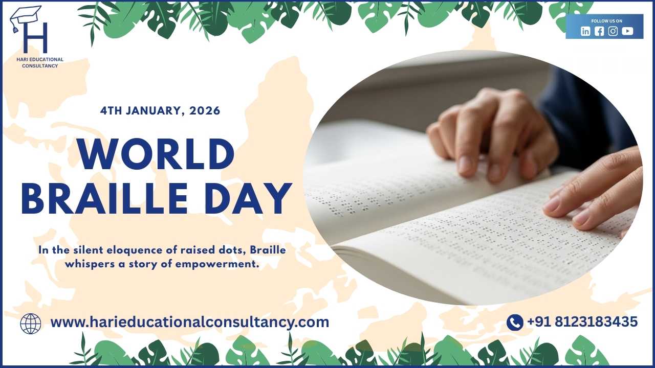World Braille Day | Importance of Braille in Education - Hari ...